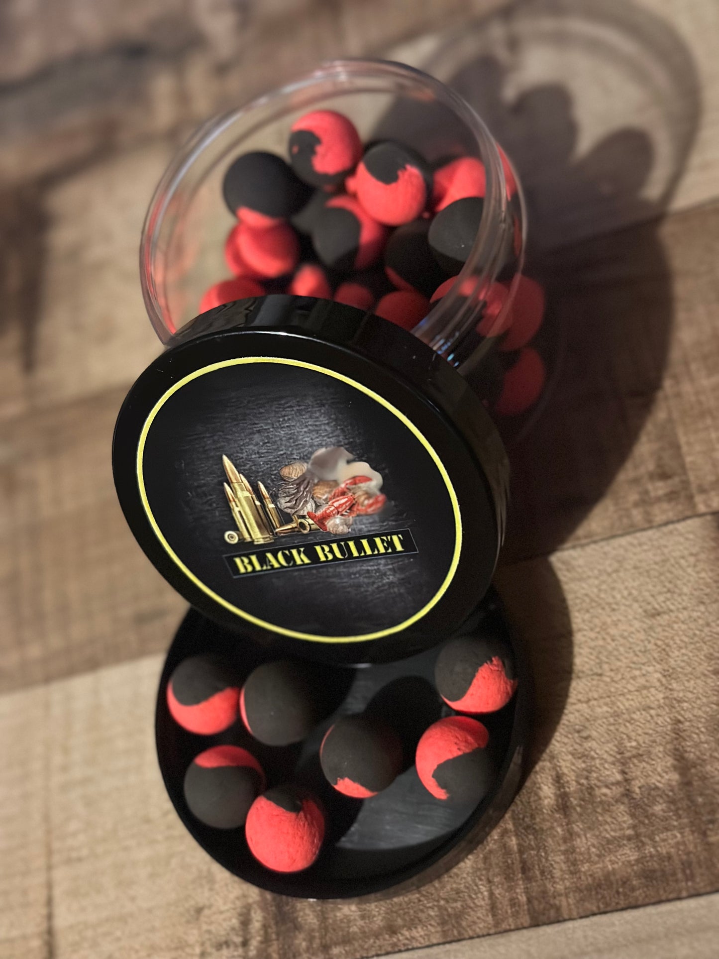 Black Bullet Black & Red – BulletBaits